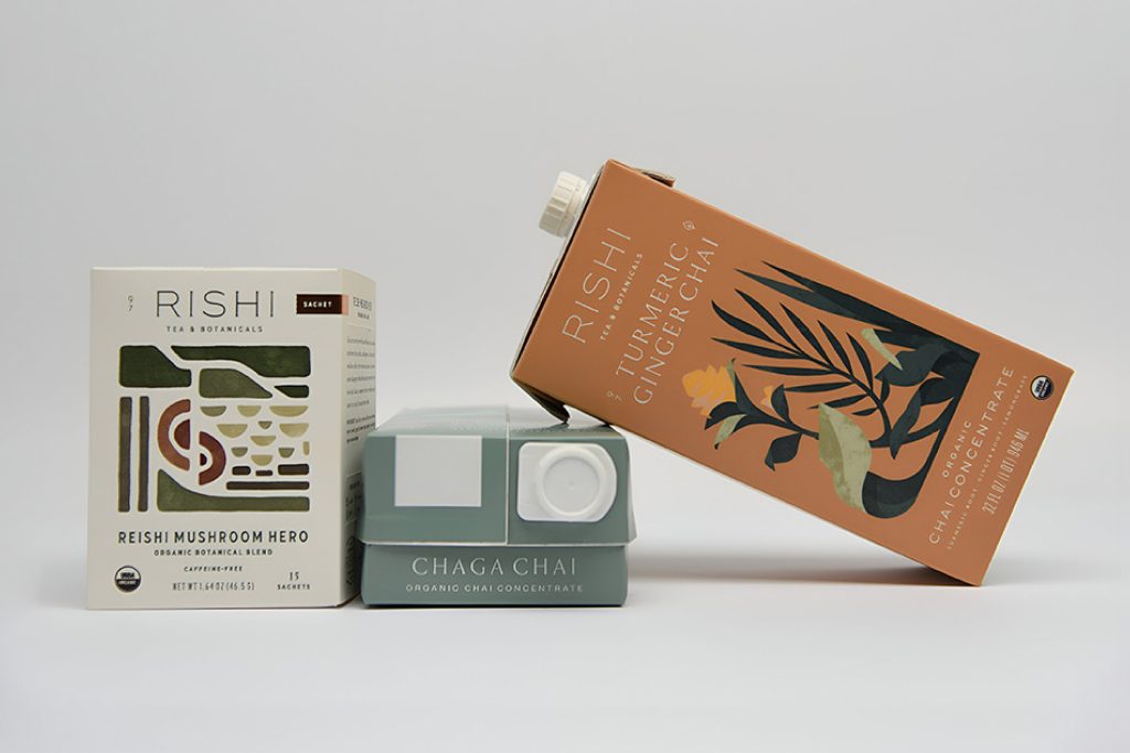 Rishi Tea: Exceptional Package Mockups And Color Proofing
